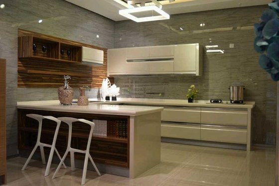 High glossy lacquer kitchen cabinet supplier