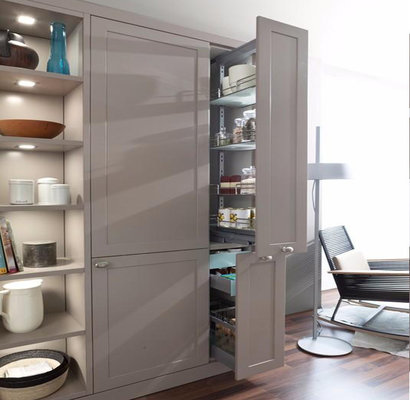 American style Shaker kitchen cabinet，white color kitchen cupboard，kitchen from China supplier