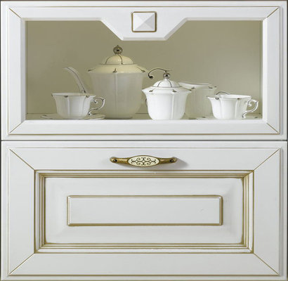 modular kitchen designs,kitchen supplies from China,solid wood door panel,white kitchen cabinets image supplier