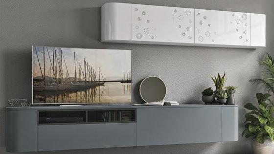 Modern TV cabinets，Floating shelf ，Wall hanging TV Stand，Wooden TV storage from China，High glossy lacquer TV cabinets supplier