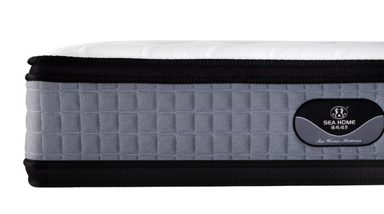 Comfort Knitting fabric king queen full single size high density foam pocket spring mattress