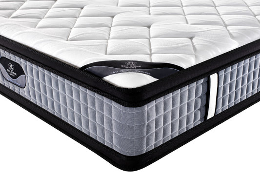 Comfort Knitting fabric king queen full single size high density foam pocket spring mattress