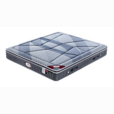 Bedroom furniture Knitting fabric king queen full single size memory foam pocket spring mattress