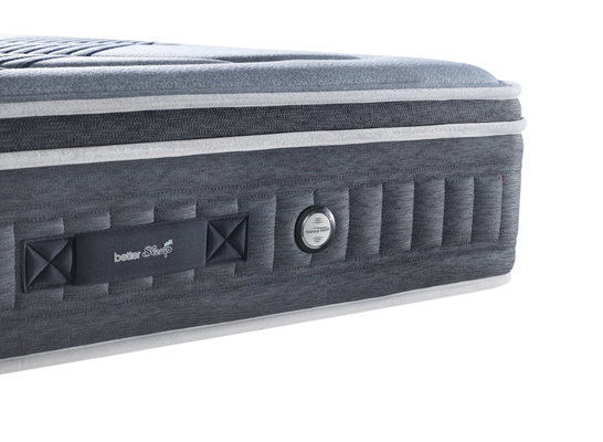 Bedroom furniture Knitting fabric king queen full single size memory foam pocket spring mattress