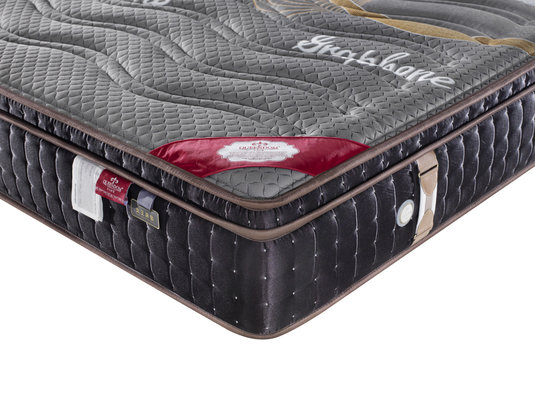 Bedroom furniture Knitting fabric king queen full single size memory foam pocket spring mattress