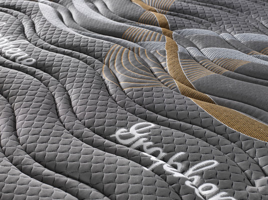 Bedroom furniture Knitting fabric king queen full single size memory foam pocket spring mattress