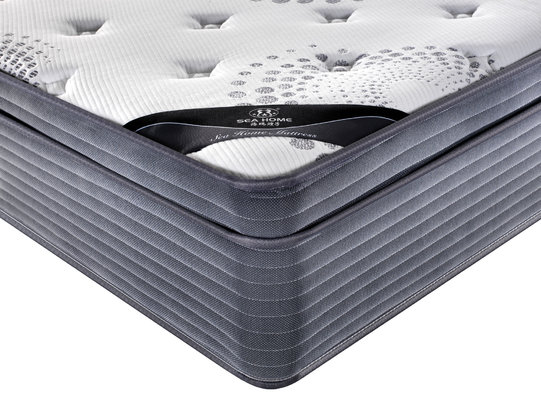 OEM home Bedroom furniture Knitting fabric king queen full single size memory foam pocket spring mattress