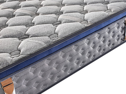 Luxury Bedroom furniture Knitting fabric king queen full single size memory foam pocket spring mattress