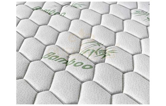 Top Quality Spring Coil Mattress Soft Cover Made Of Bamboo Fabric Design 10Inch