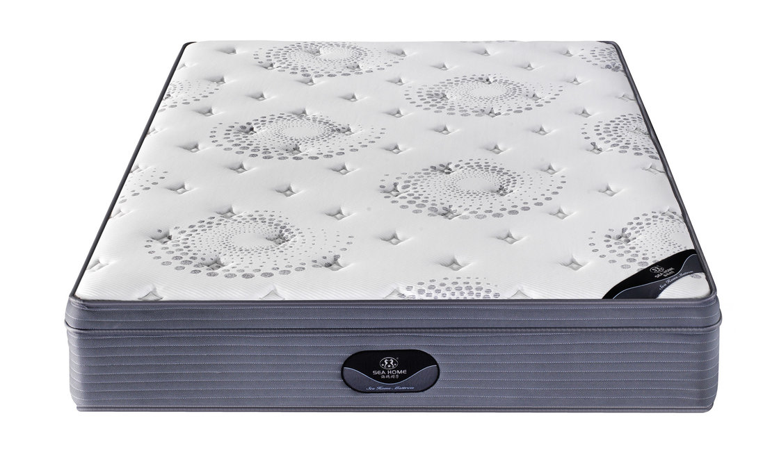 New Design Bedroom furniture Jarquad Knitting fabric king queen full single size memory foam pocket spring mattress