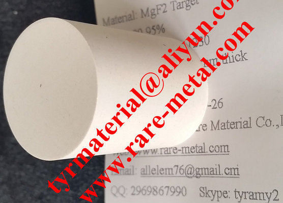 Magnium Floride (MgF2) ceramic sputtering targets use in thin film coating