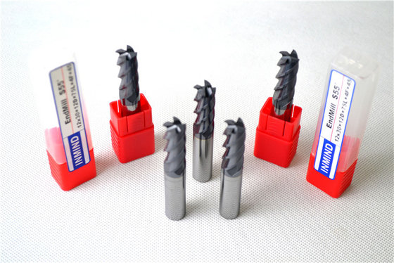 High Speed Steel Square End Mill Standard with 45°Helix Angle / Standard Length Type