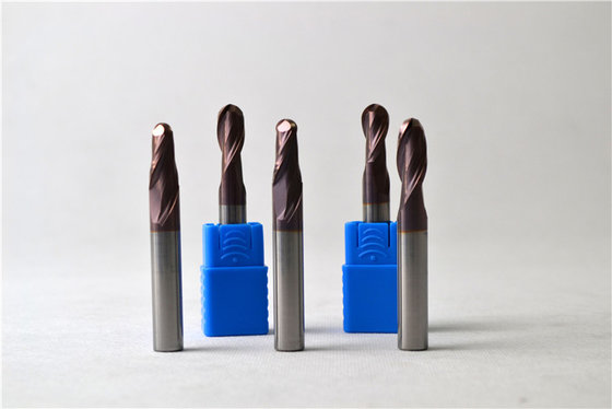 HRC50 Carbide Ball Nose End Mill Mirco Grain Cutting Tool Endmill Roughing to Finishing