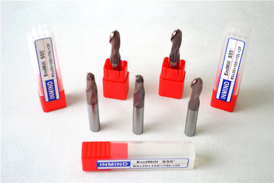 Solid carbide Steel Ball Nose End Mill
