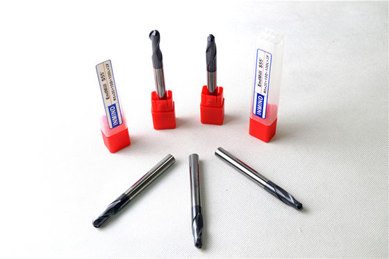 High speed Ball Nose End Mill HRC55 CNC High Precision Cutting Tools Long Shank