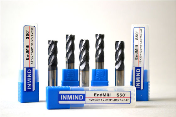 Tialn coated Corner Radius End Mills