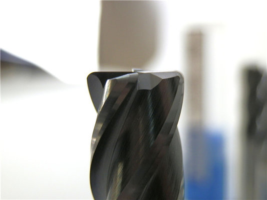 Micro 4 Flute Corner Radius End Mill
