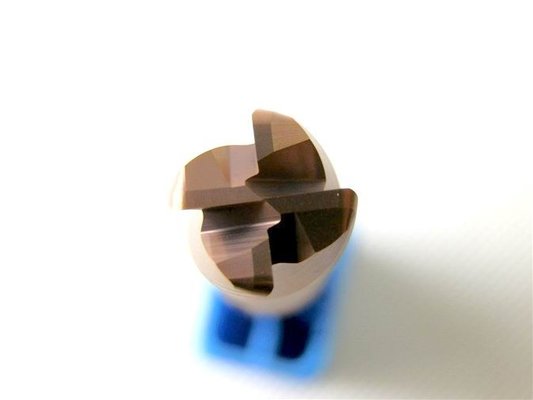 Micro 4 Flute Corner Radius End Mill