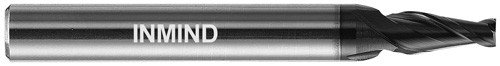 Solid Carbide Roughing Tape Flute End Mills Long Reach HRC55 Endmill for Steel