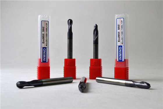 Long Shank Carbide Micro End Mills for Stainless steel / Ball Nose End Mill