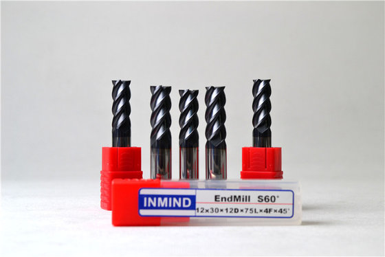 CNC Carbide high speed End Mills Cutter TiAlN coating Cutting Tools