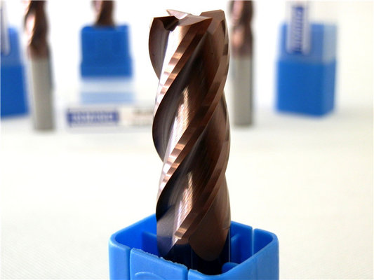 Custom Solid carbide Micro End Mills Long Shank Coated Cutting Tools