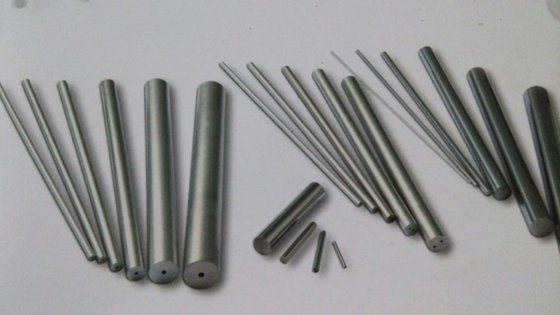 Custom SK30UF Alloy Tungsten Carbide Rod Extruded with Two Spiral Hole
