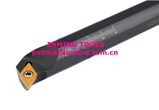 Custom 42CrMo Cylindrical Turning External Tool Holder with inserts