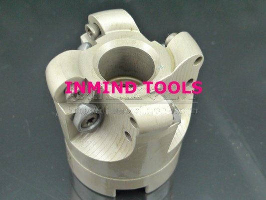 High Speed Steel Indexable End Mill Round Corner Face Mills with R5 R6 insert