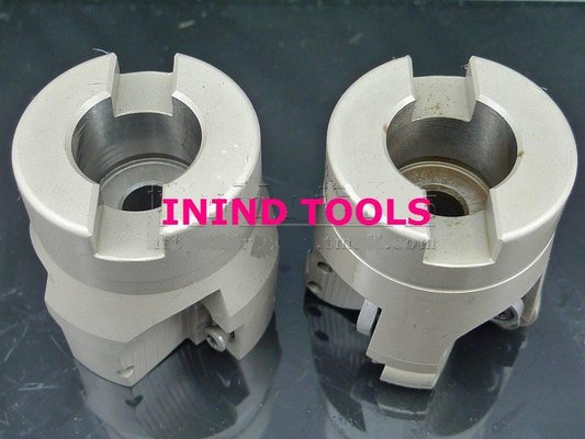High Speed Steel Indexable End Mill Round Corner Face Mills with R5 R6 insert