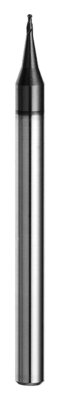 High Speed 2 Flute Ball Nose Micro End Mills HRC55 Cutter 0.5-0.6um