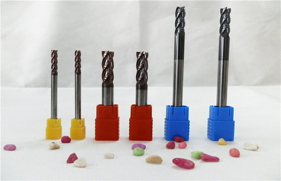 High Speed Steel Tungsten Carbide End Mill Cutter HRC60 , 2mm to 20mm
