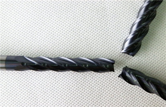Long Shank Tungsten Carbide End Mill 8mm 10mm 12mm For High Speed Cutting