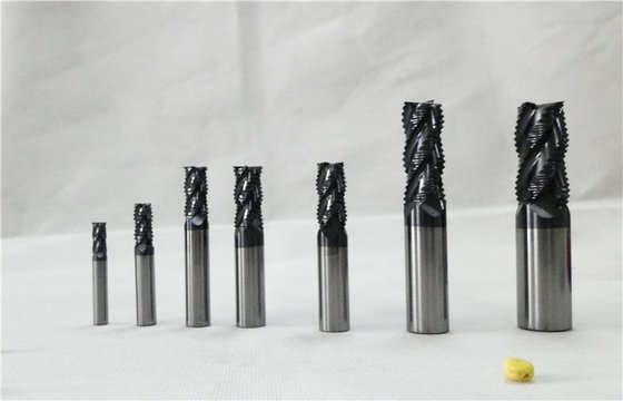 Standard Length Slotting End Mill Carbide Cutting Tool , 45 Degree Helix Angle