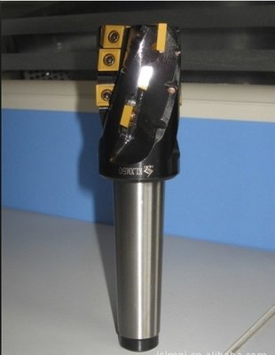 Morse-Verjüngungs-Schaft-indexierbarer Schaftfräser 20mm bis 63mm für das Mahlen, schwarze Oberfläche