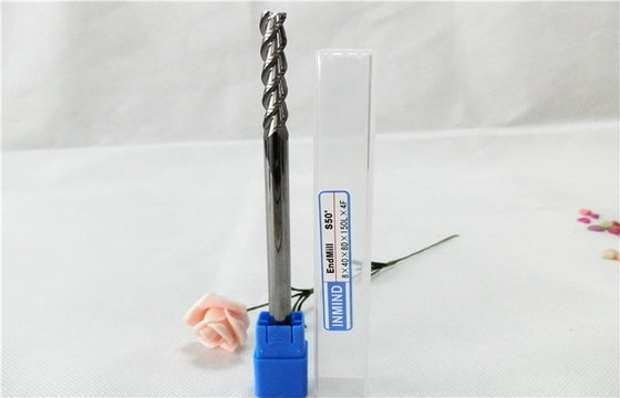 Langer Schaft-Aluminiumschaftfräser-festes Karbid-Schneidwerkzeug Endmill, Hochleistung