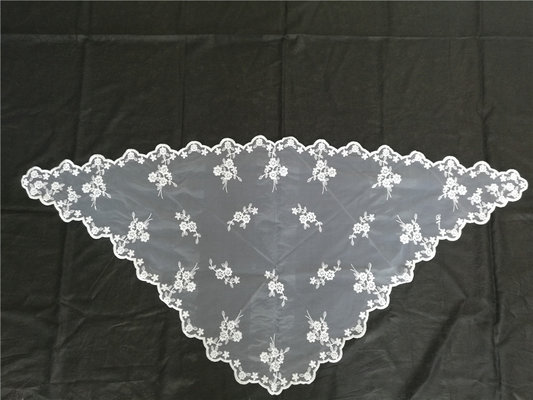 Embroidery Lace Veils Catholic Church Mass Veil Chapel Lace Headcover mantilla