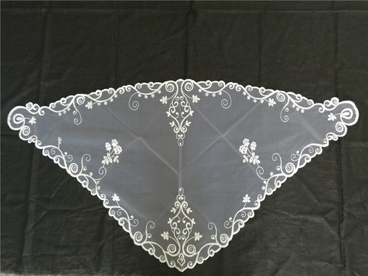 Embroidery Lace Veils Catholic Church Mass Veil Chapel Lace Headcover mantilla