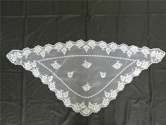 Ivory Spanish style veil mantilla Catholic church chapel scarf lace Mass latin L