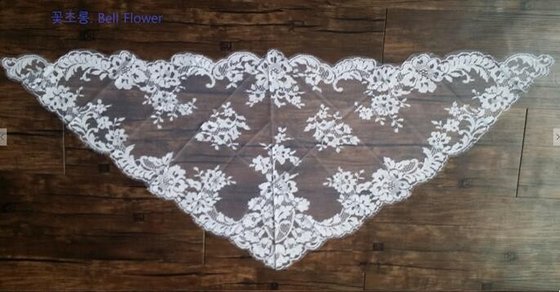 Spanish style lace veil mantilla Catholic church chapel scarf lace Mass latin L