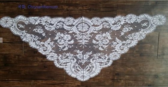 Spanish style lace veil mantilla Catholic church chapel scarf lace Mass latin L