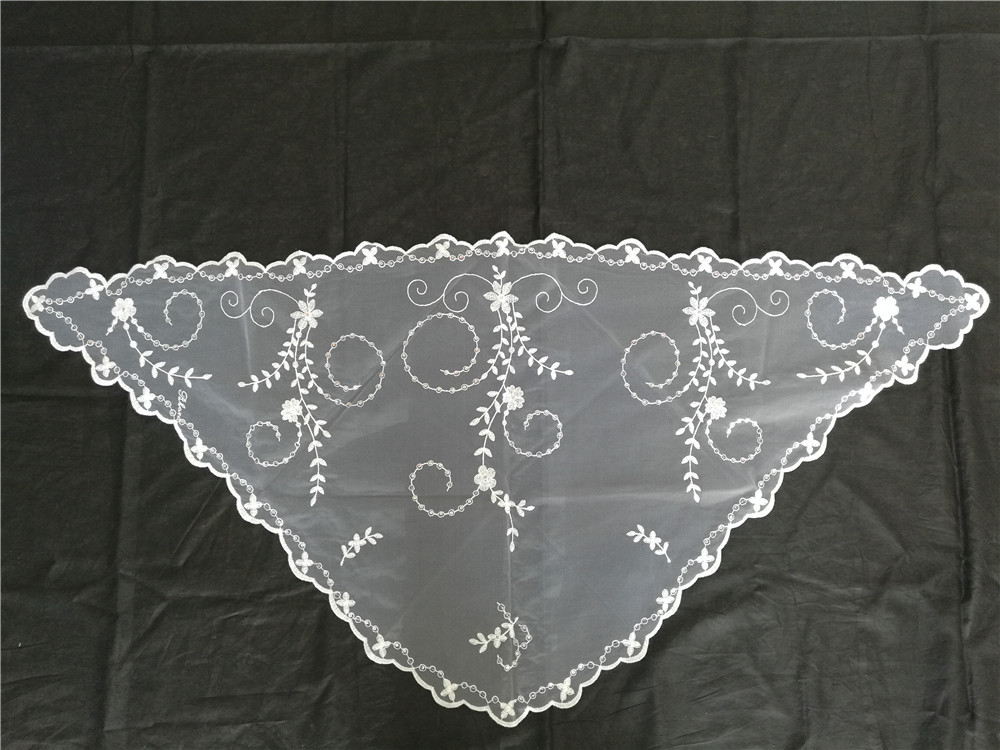 Embroidery Lace Veils Catholic Church Mass Veil Chapel Lace Headcover mantilla