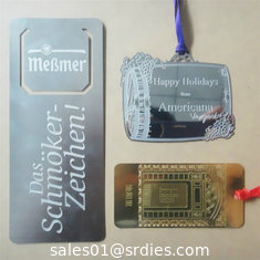 China Custom stainless steel bookmarks, China factory for wholesale chemical etching bookmarks, supplier