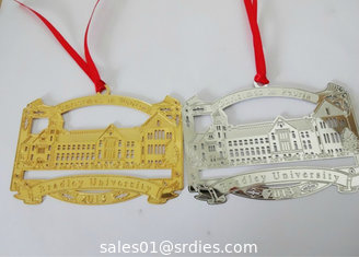 China China factory hollow chemically etched bookmarks, gold plated page marker etched bookmarks supplier