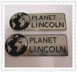China Custom metal name plate, sign plaque and sign plates, tailored zinc alloy plaques, supplier