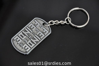 China Antique pewter plated lettering key tag key ring, pewter plating letters key fob keychain supplier