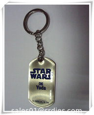 China Epoxy resin name brand key tag key rings, China manufacturer epoxy dome promotion keychain supplier
