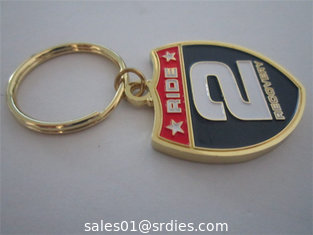 China custom made metal key ring for MOQ300pcs, best possible price for small business supplier