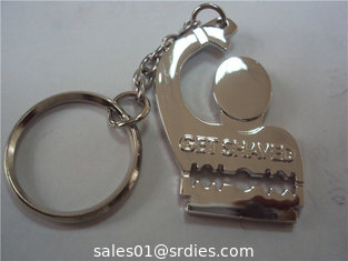 China Metal cartoon designer key chain, China metal gift factory for small order MOQ 300pcs supplier