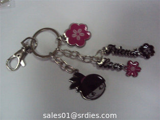 China Epoxy resin pendants key chains, designer poly resin charm fob key chains,affordable price supplier